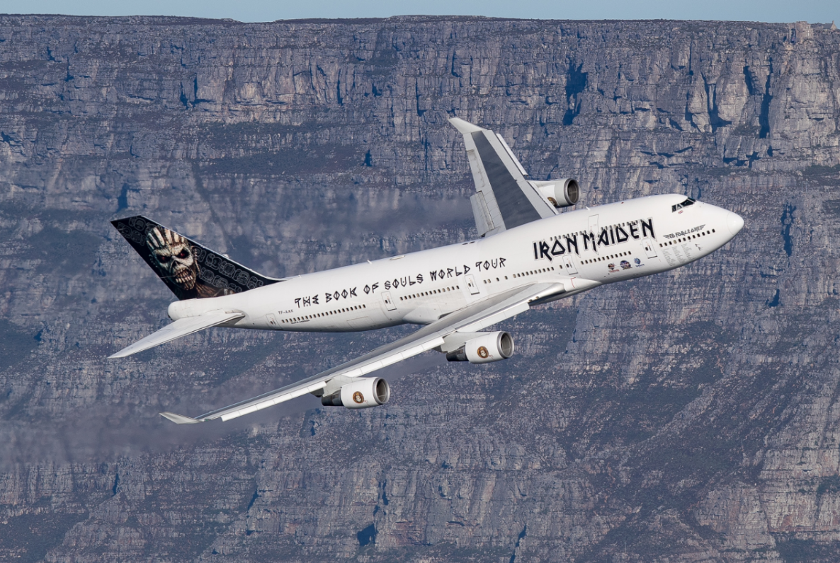 A Final Look at Iron Maiden's Ed Force One 747-400 | Alan Cross