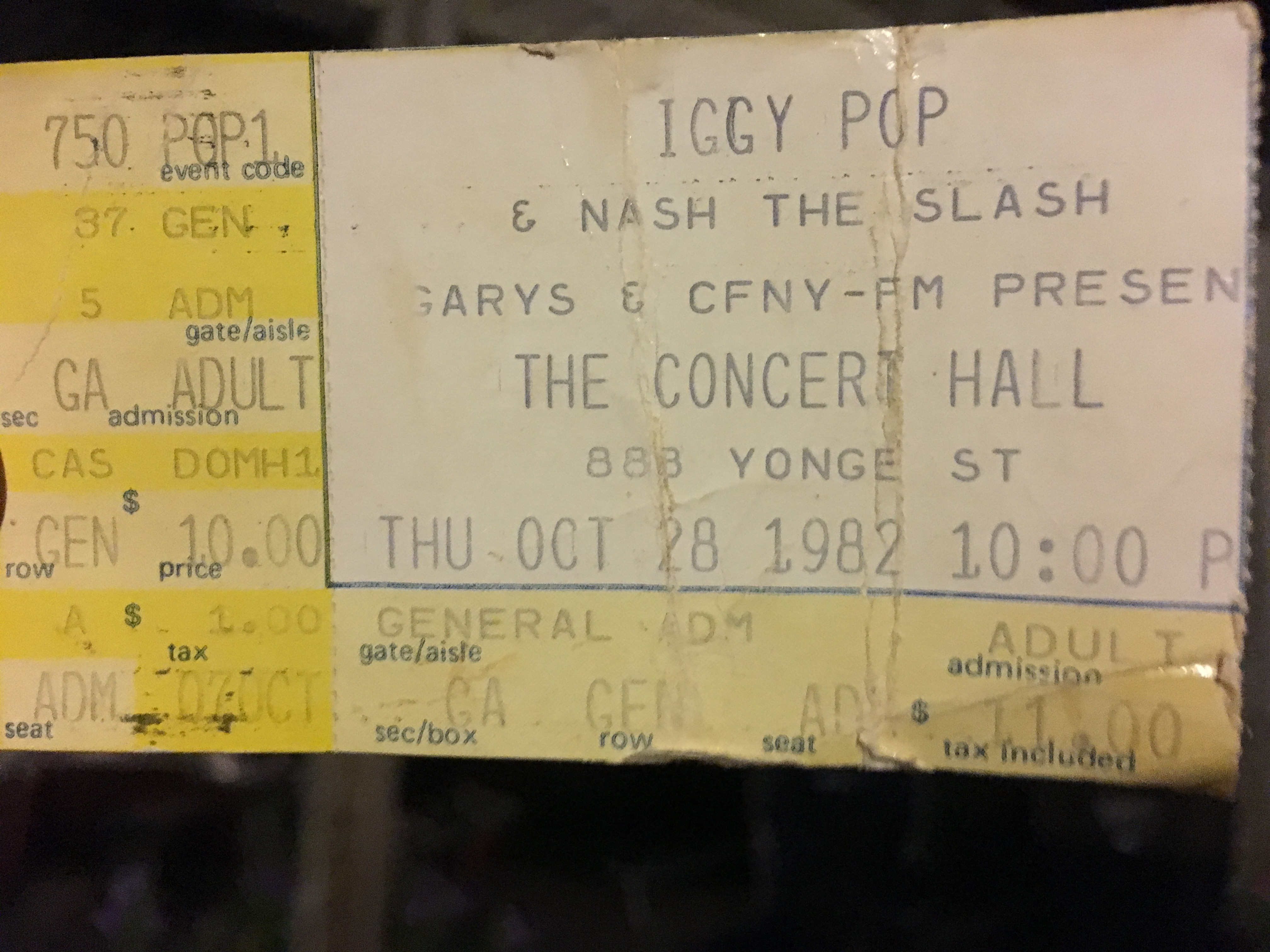 A Gallery of Old Concert Ticket Stubs | Alan Cross