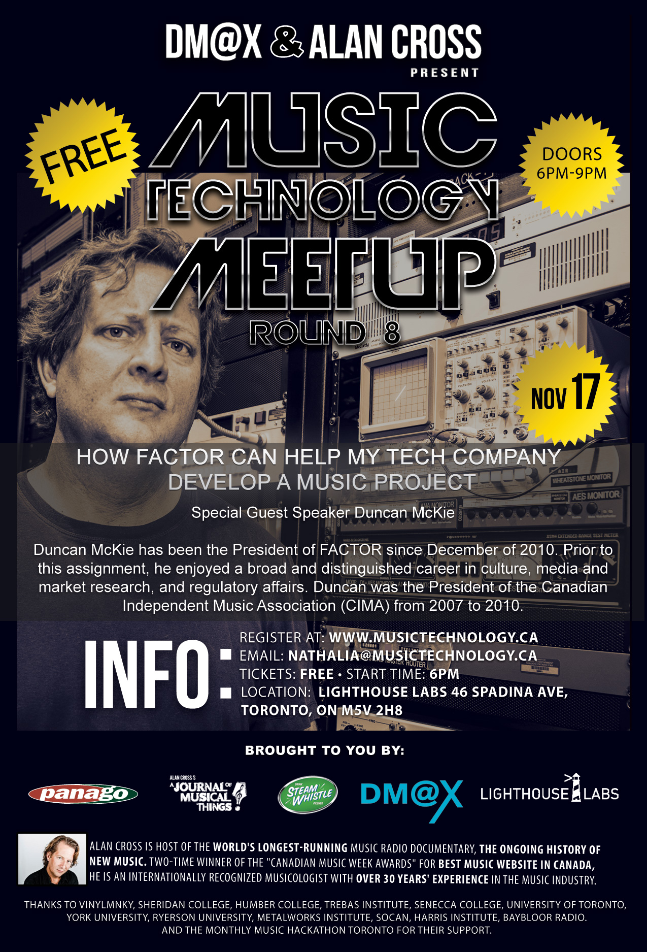 How To Fund Your Career in the Music Industry | Alan Cross