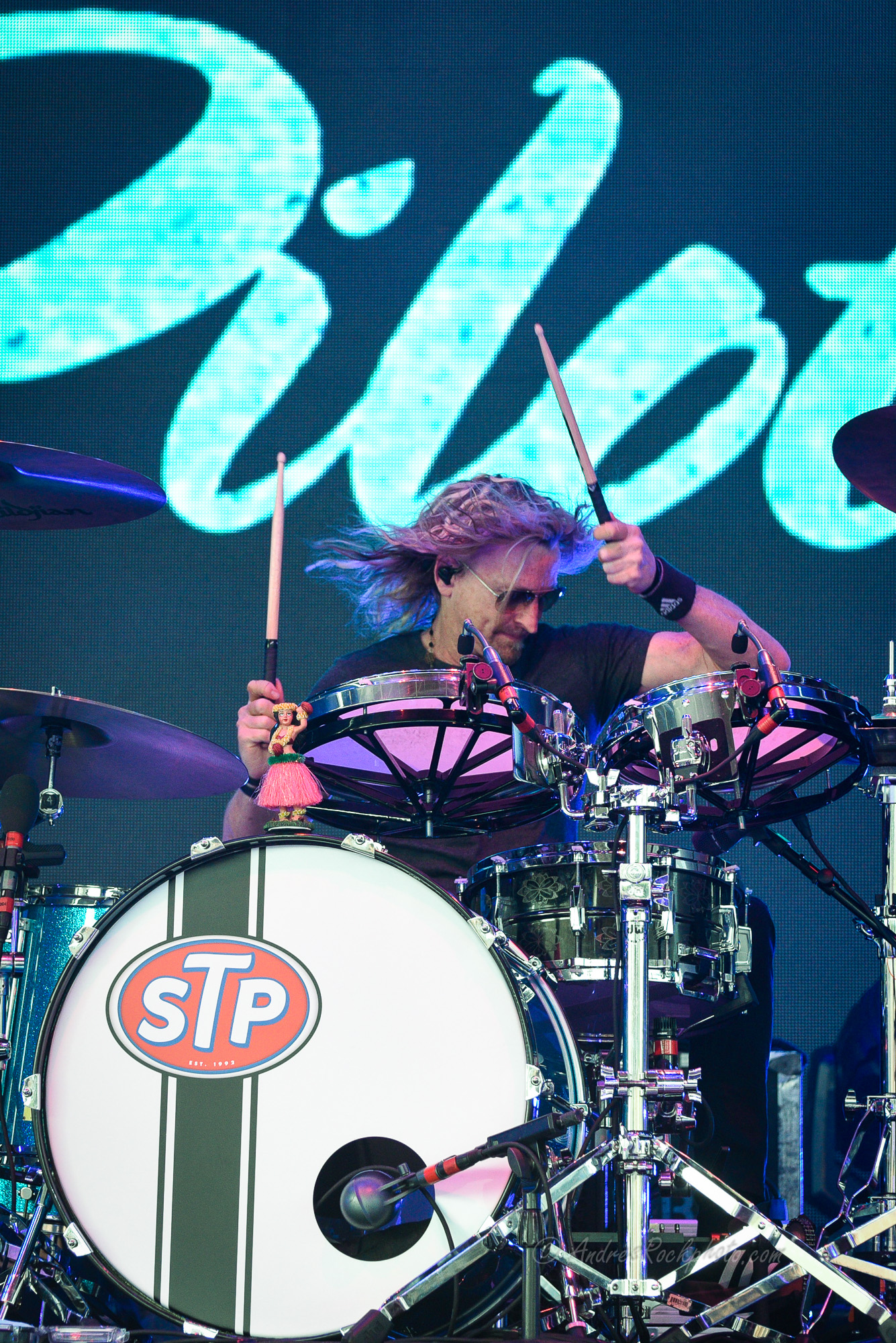 Take a look at these pictures from the STP/Bush/Cult show in Toronto ...