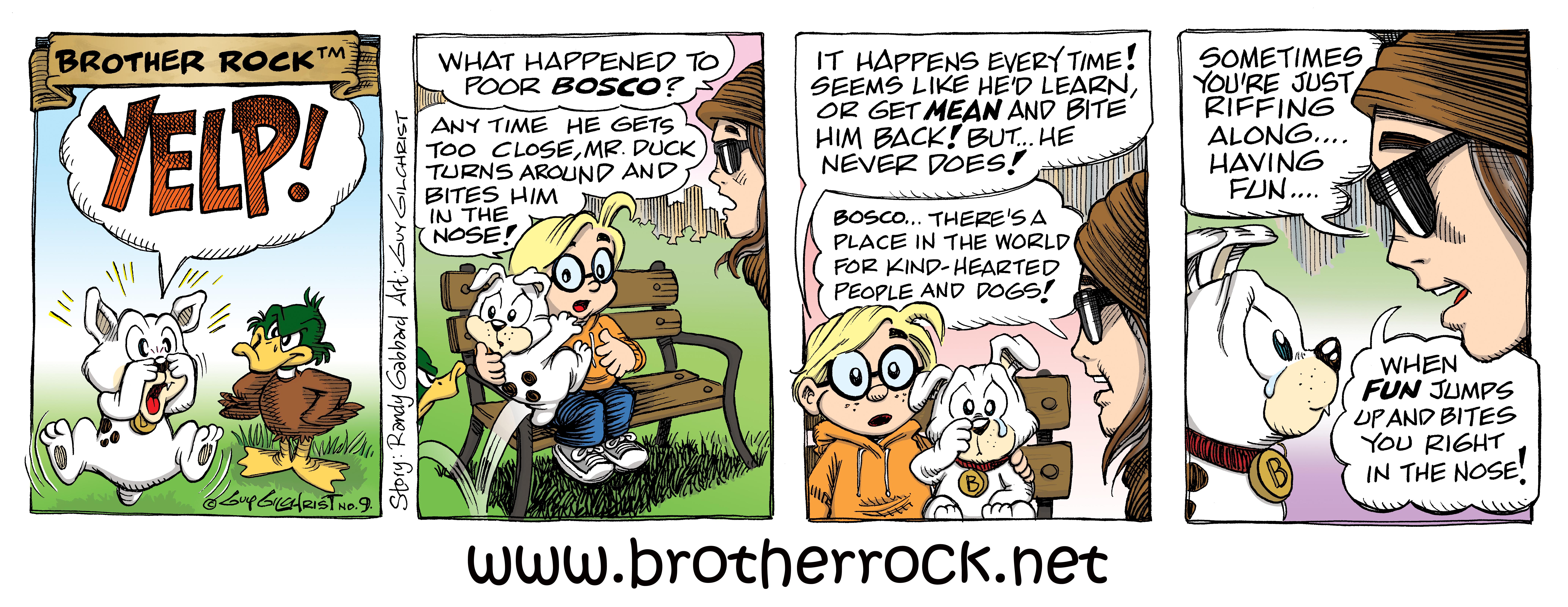 Chapter 9 of the Brother Rock comic strip | Alan Cross