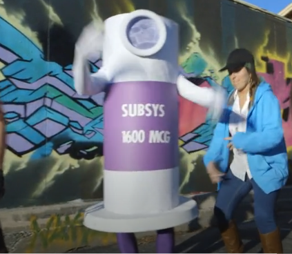 This pharma company created a pro-fentanyl rap video that is...I don't ...