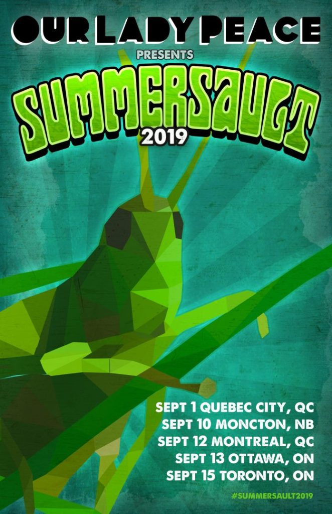 Tickets for Our Lady Peace's resurrected Summersault Festival are now ...