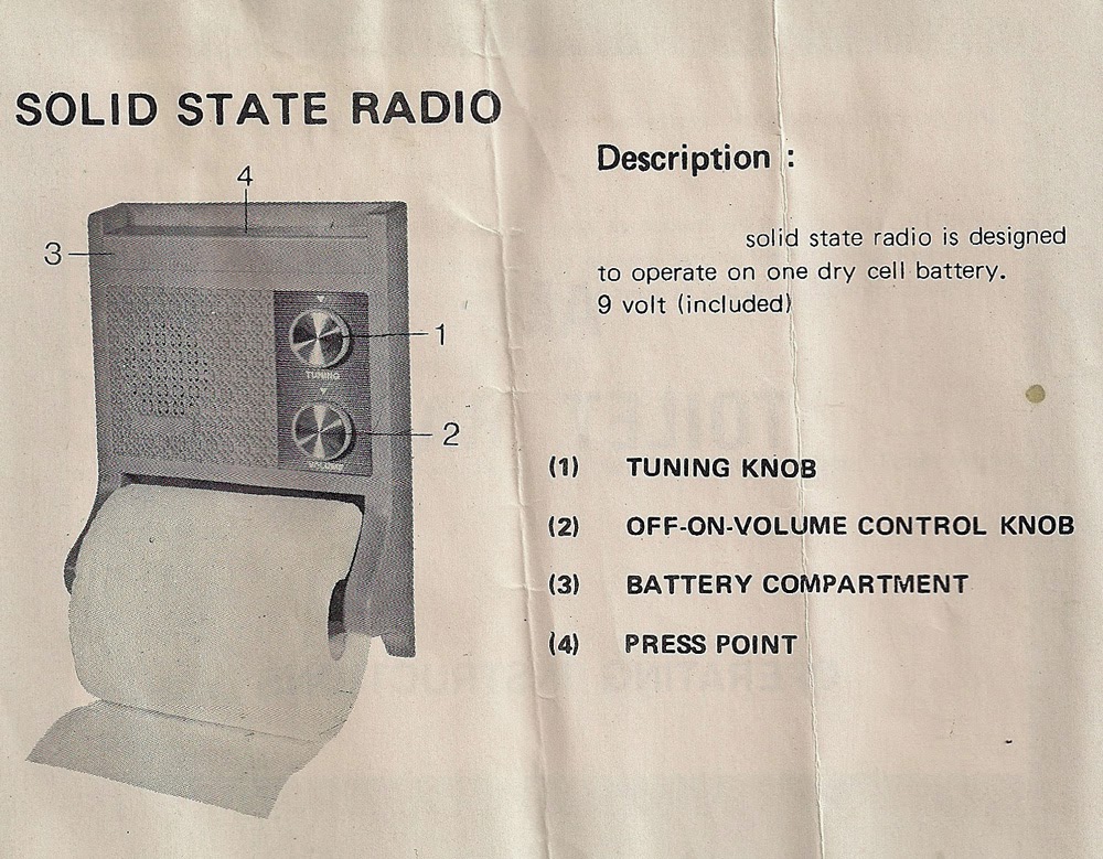 Redoing the bathroom? How about this retro rock toilet paper holder ...
