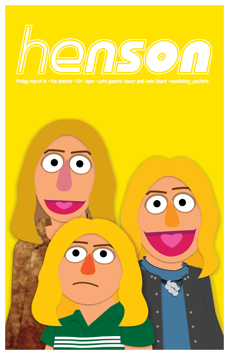 These fake band posters scream to be used by real artists | Alan Cross