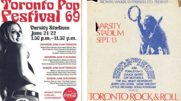 Yeah, Woodstock '69 was big. But we also need to acknowledge Toronto's ...