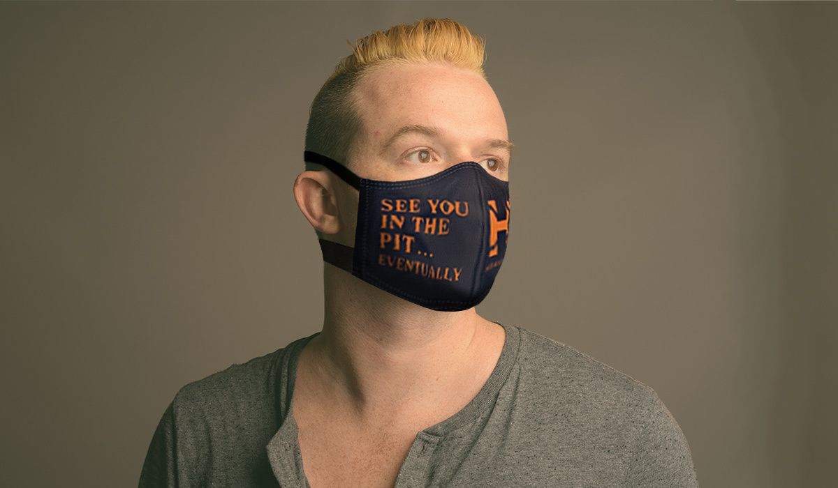 This is the perfect music-themed facemask for these times | Alan Cross