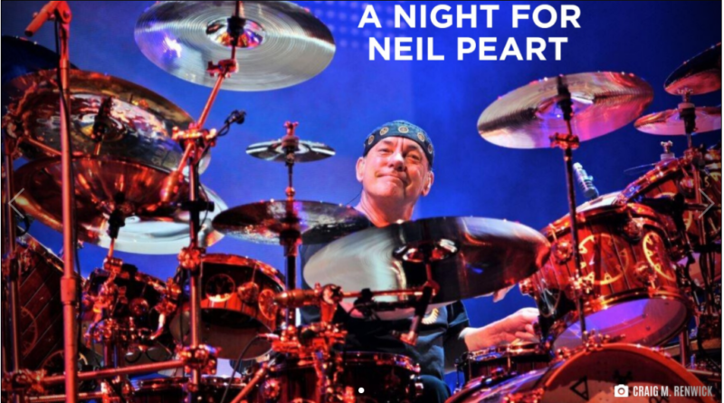 A new date for the hometown tribute to Neil Peart has been announced ...