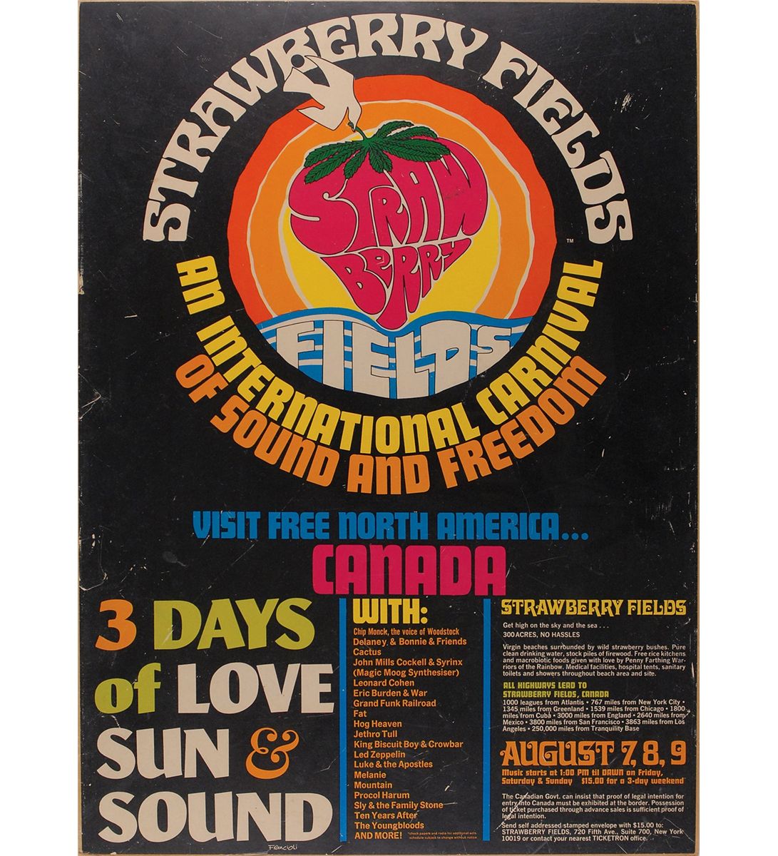 Strawberry Fields: Canada's nearly forgotten version of Woodstock ...
