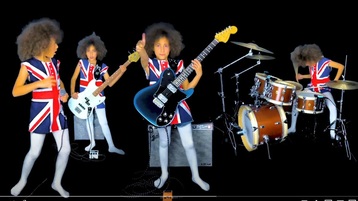 10-year-old Nandi Bushell has gone Britpop with her latest release ...