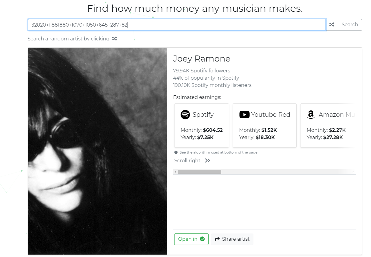 How much do musicians make from streaming? Find out using this ...