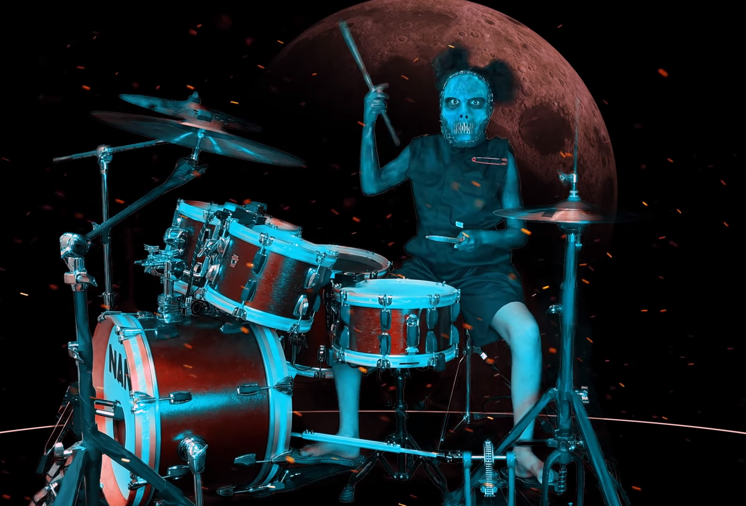 The adorable 11-year-old Nandi Bushell takes on Slipknot | Alan Cross