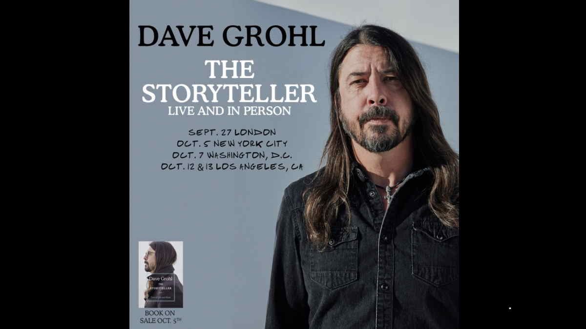 Dave Grohl is going on a book tour. | Alan Cross