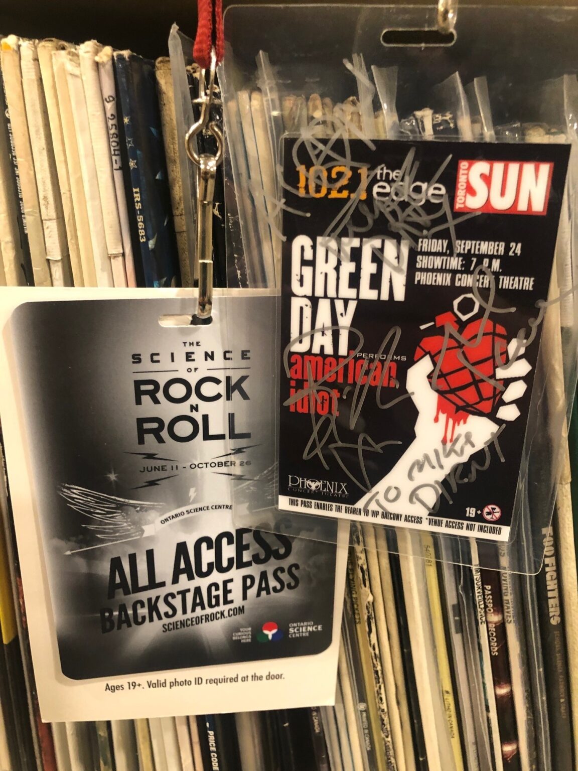 A beginner's guide to backstage passes | Alan Cross