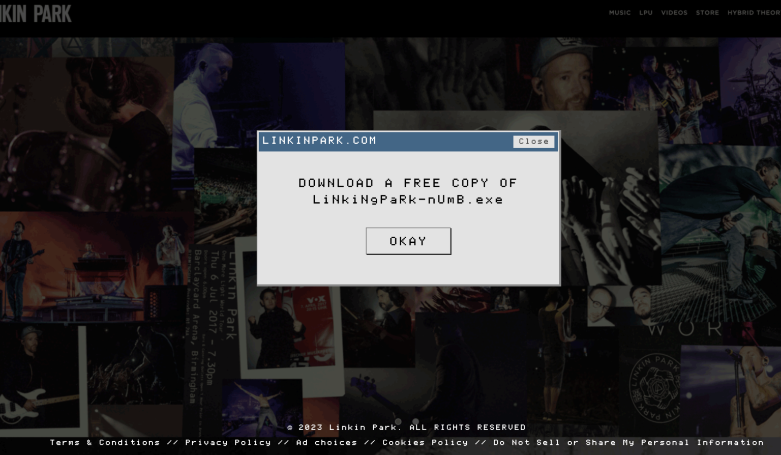 There's a countdown clock on the Linkin Park website. What's going on?