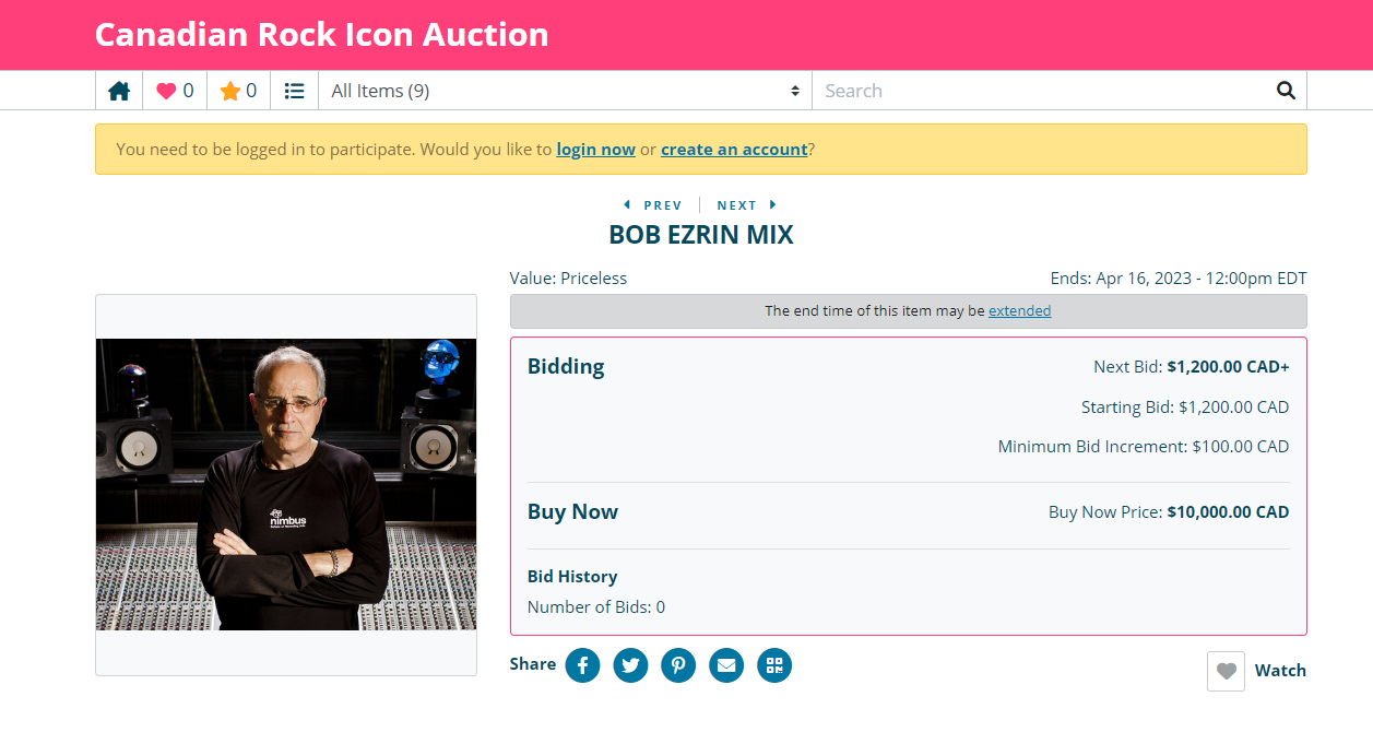 In a band? Would you like a super-famous producer to mix your song ...