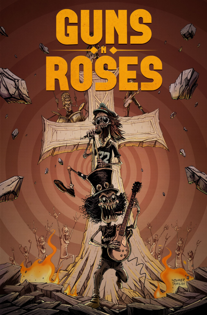 Guns N' Roses, the comic book | Alan Cross