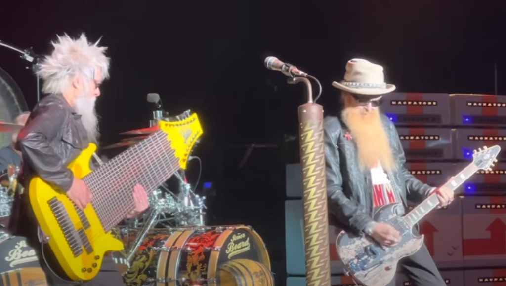 Have you seen ZZ Top's 17-string bass yet? | Alan Cross