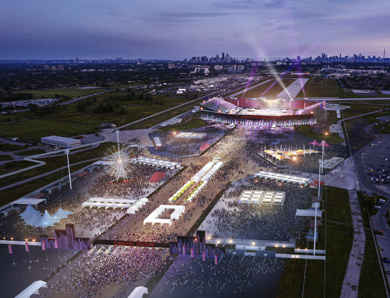 The gigs are starting to roll in for Toronto's new Rogers Stadium ...