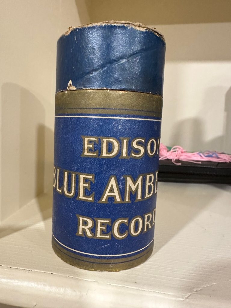 This is an unusual way to cut a song: An old Edison cylinder | Alan Cross