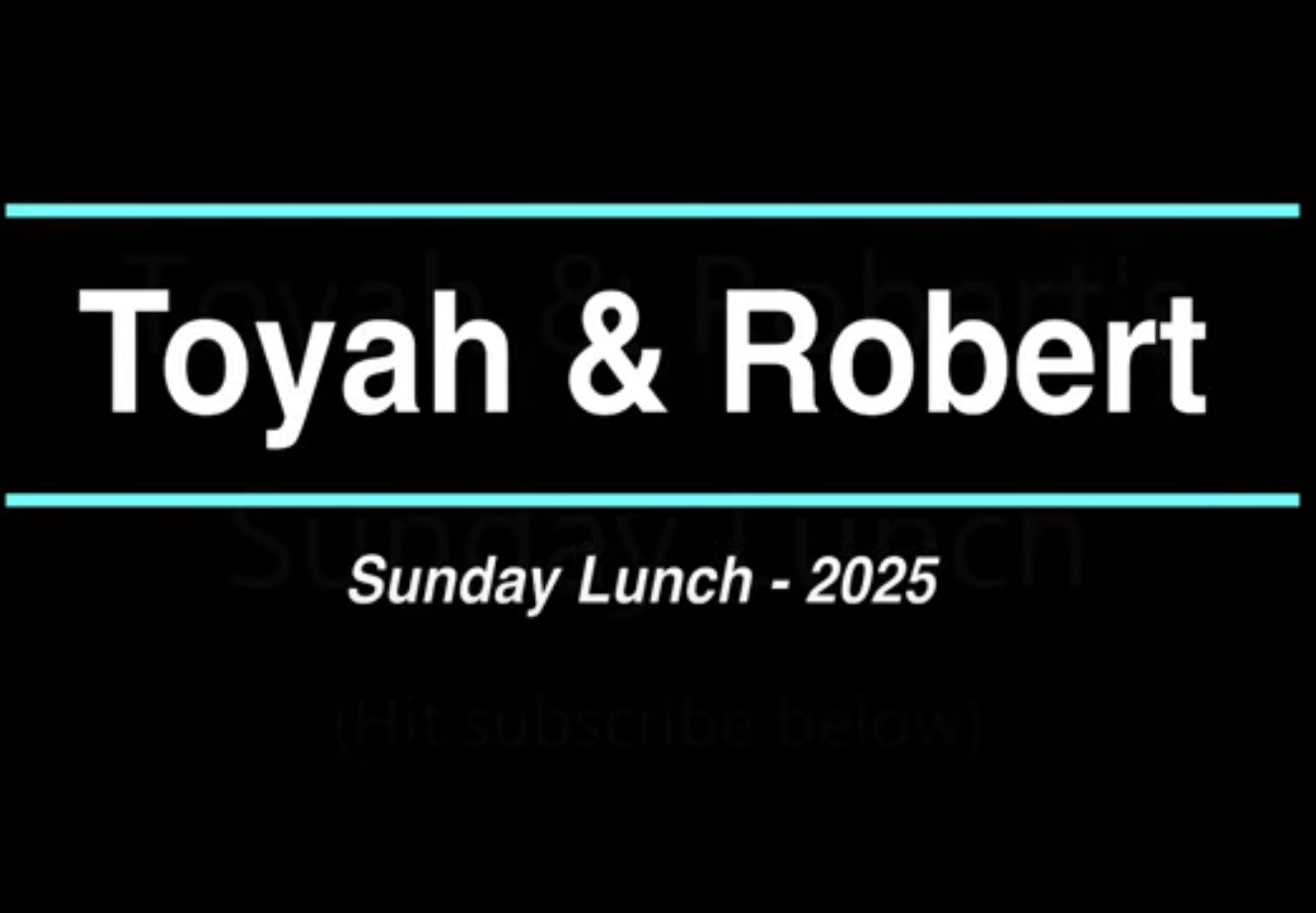 Robert Fripp is back in the kitchen with Toyah Willcox for Sunday Lunch ...