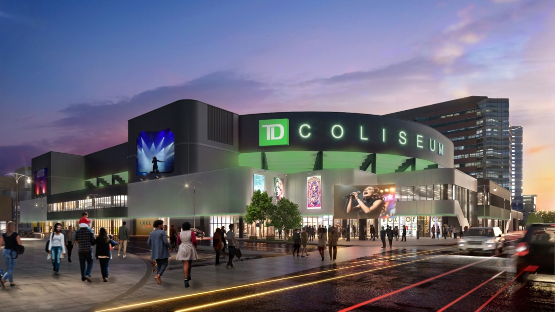 Who will be the first to play the new TD Coliseum in Hamilton? You're ...