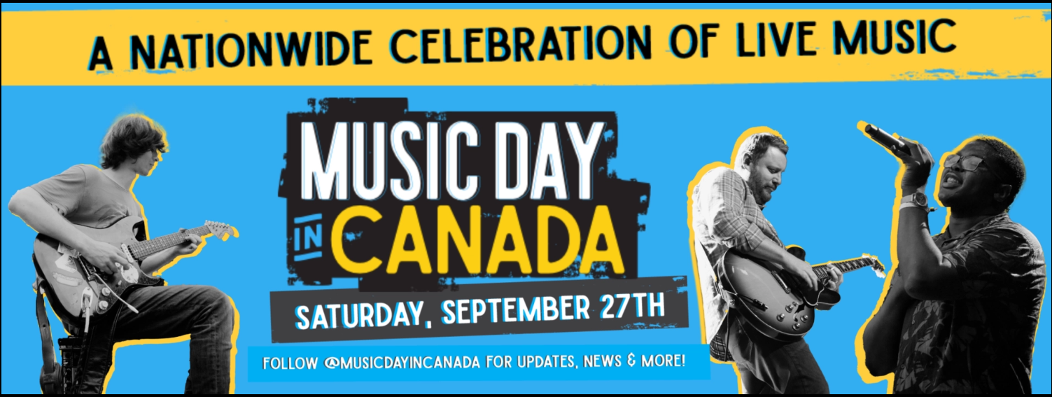 Mark your calendars: Music Day in Canada coming up September 27 | Alan ...