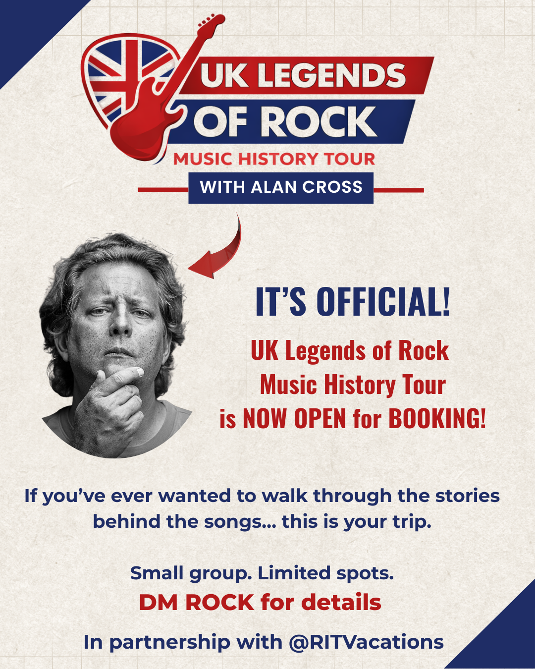 Announcing my UK Legends of Rock Music History Tour! | Alan Cross