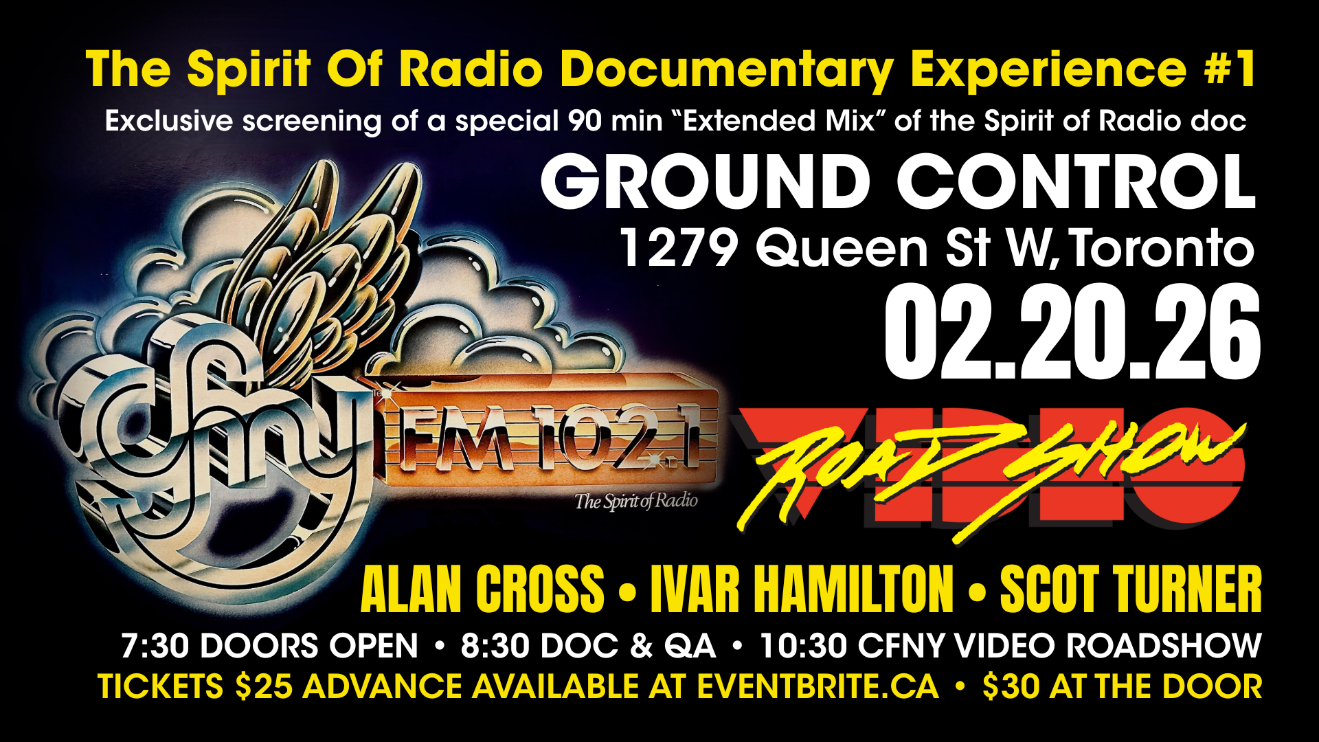 In celebration of the CFNY documentary, come party with us at a old ...