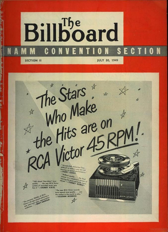 Fascinating: Billboard Magazine from July 1949 | Alan Cross