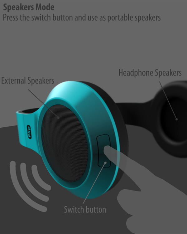 Gift Idea: Headphones That Double as Speakers | Alan Cross