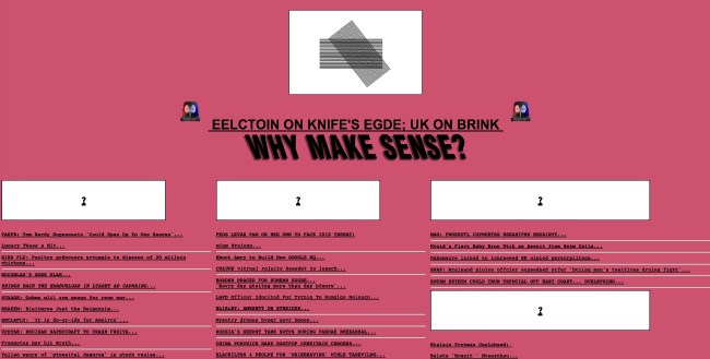 UK Band Spoofs Drudge Report for New Album Promo | Alan Cross