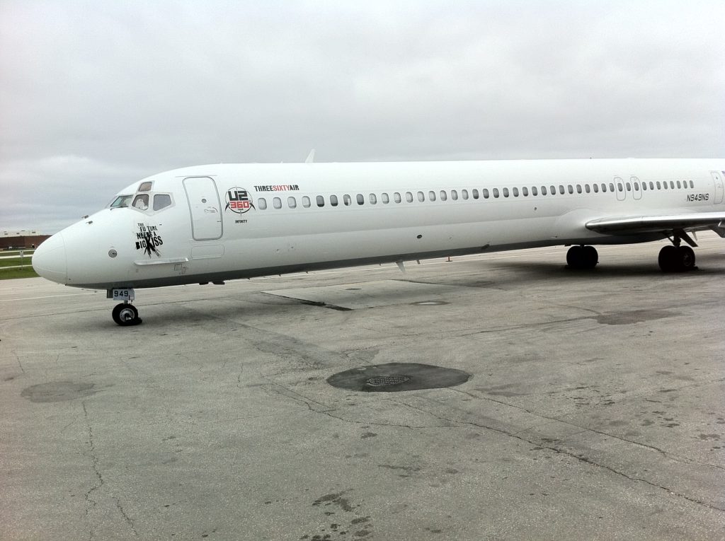 U2's Private Jet | Alan Cross