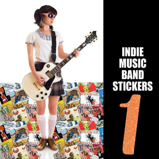 Gift Idea: Packs of Indie Band Stickers | Alan Cross