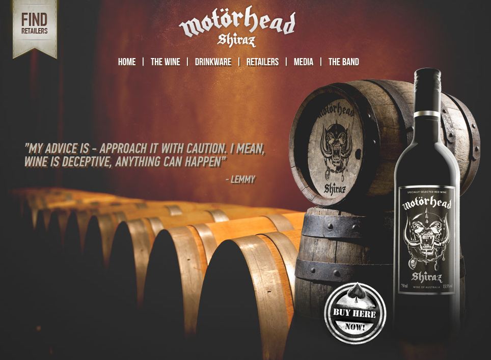 Motörhead Shiraz: The Most Successful Rock Wine in the World | Alan Cross