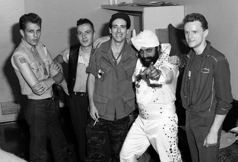 Picture of the Day: Joe Strummer Poses with the Sikh Elvis | Alan Cross