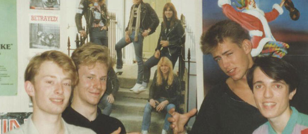 Photo of a Very Young Radiohead | Alan Cross