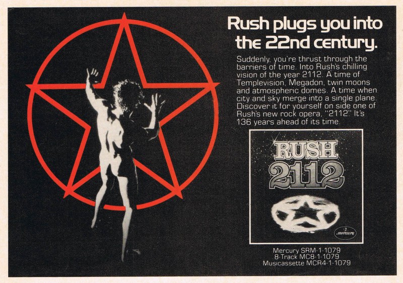 Rush 2112 Album Cover