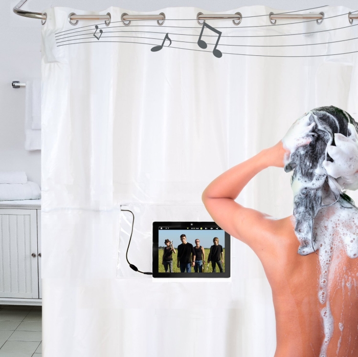Like to Sing in the Shower? Then Here's the Shower Curtain for You ...